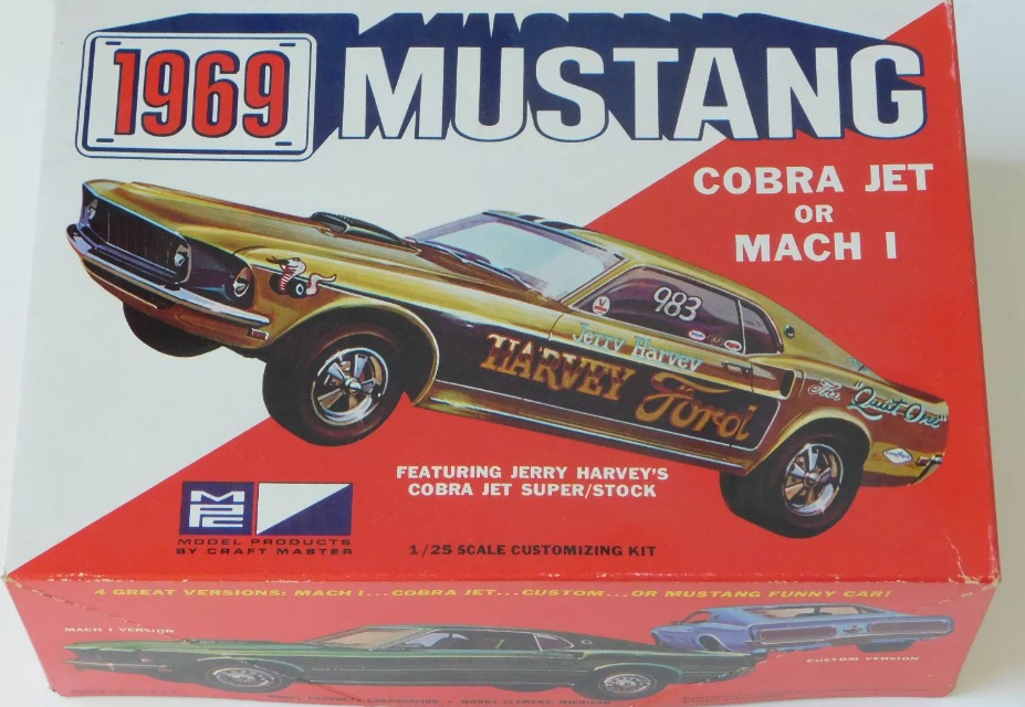 Photo: MPC Harvey Ford Super Stock 1969 Mustang | 1968 Mustang CJ ...