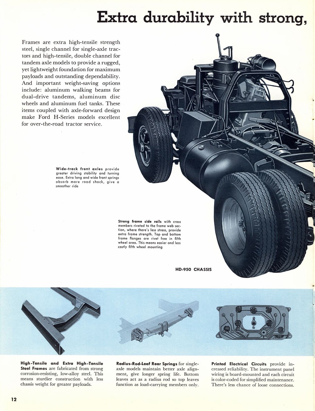 Photo: ford brochure 12 | Ford H-Series album | Dutch Model Truck Club ...