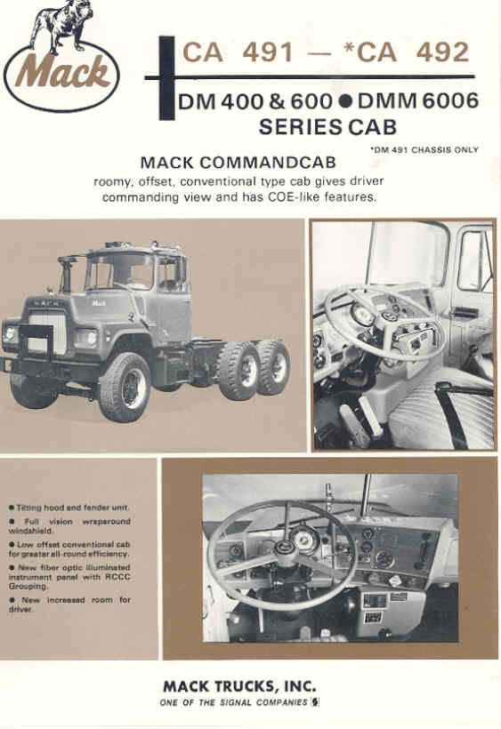 Mack DM Cab Spec-sheets album | Dutch Model Truck Club | Fotki.com ...