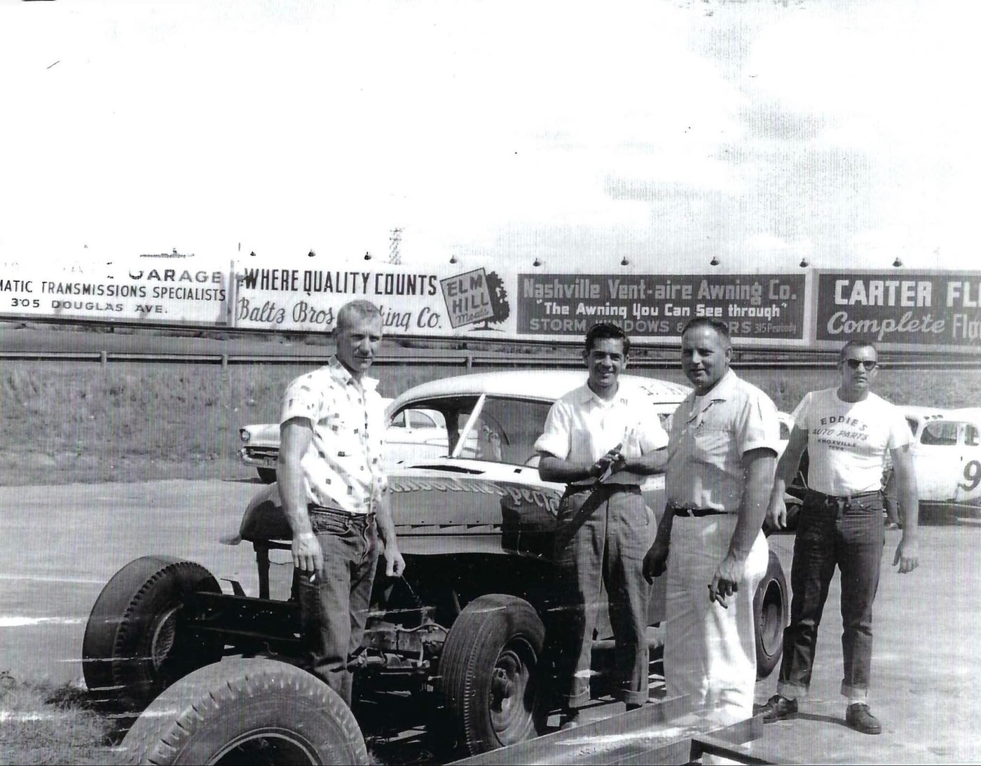 Photo: Earl Abts with Harry Mewbourne Freddy Fryar and Buddy Thorne ...