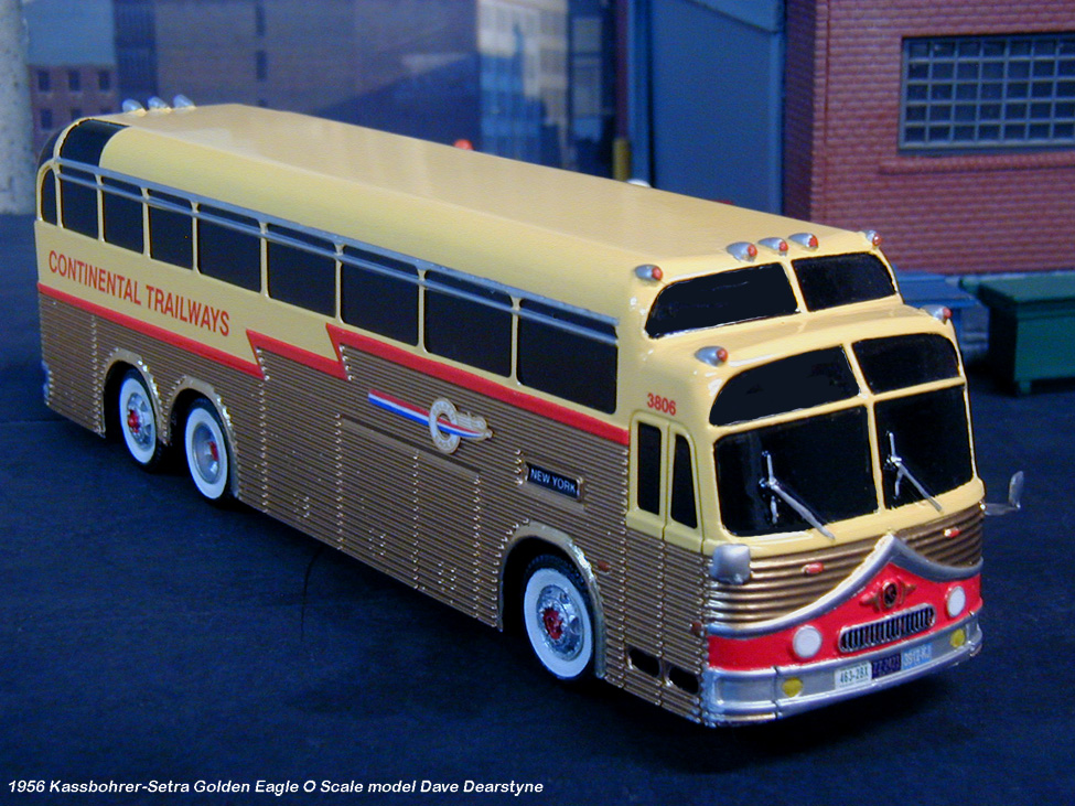 Photo: Continental Trailways 1956 Golden Eagle | TRAILWAYS SYSTEM BUS ...