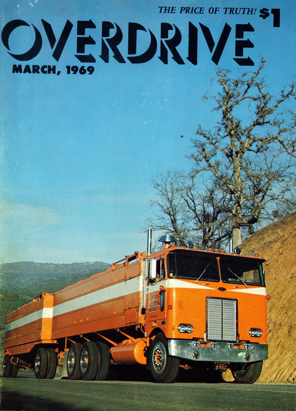Photo: March 1969 Front Cover | 03 Overdrive Magazine March 1969 album ...