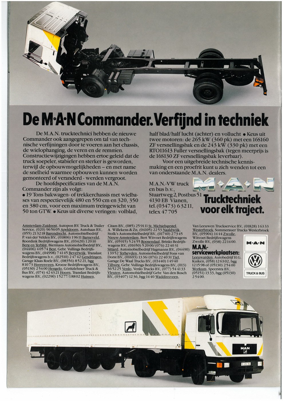 Photo: S25C-410072816000 0076 | MAN F90 Commander album | Dutch Model ...