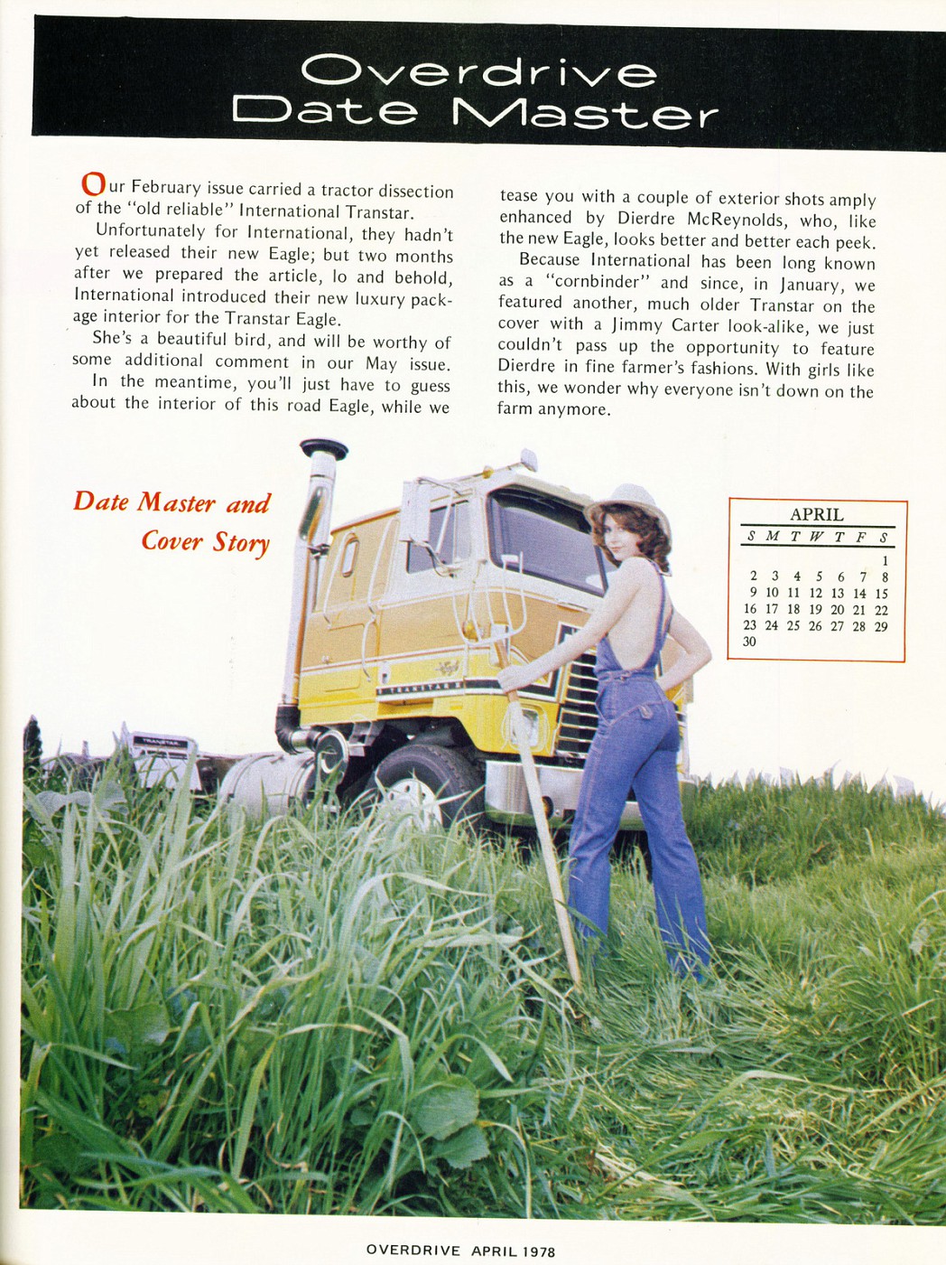 04 Overdrive Magazine April 1978 album | Dutch Model Truck Club | Fotki ...