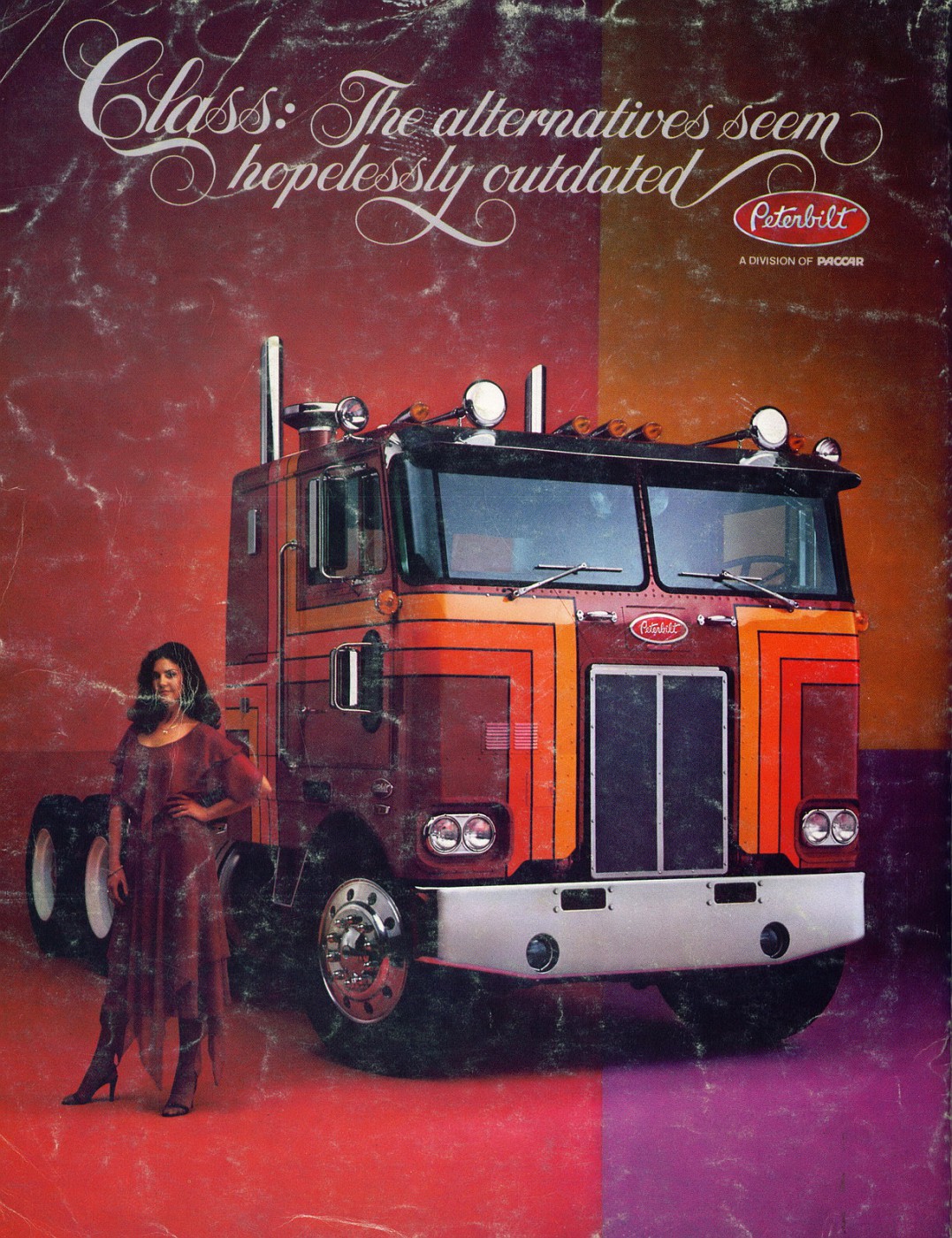 Photo: Peterbilt Ad Back Cover for Jul,Aug,Sep, | 07 Overdrive Magazine ...