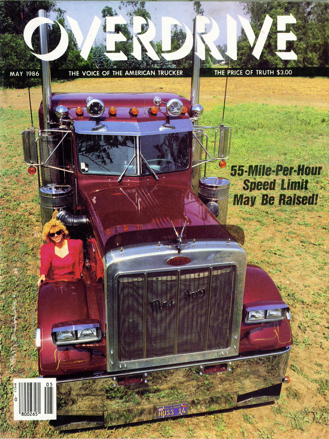 Photo: 01 May 1986 Front Cover | 05 Overdrive Magazine May 1986 album ...