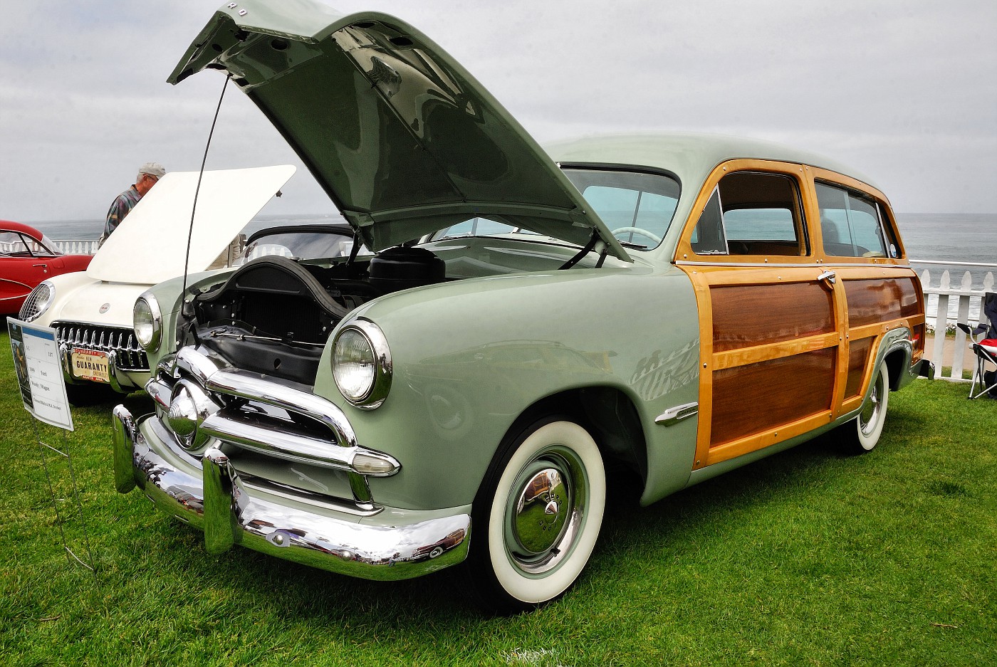 Photo: 1949 Ford station wagon owned by Thomas Billick and M. R. Drobot ...