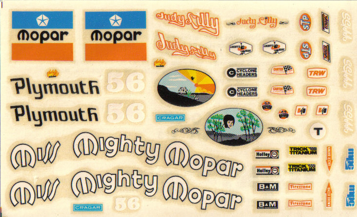 Photo: 11 | MPC Miss Mighty Mopar Judy Lilly's Cuda Super Stock 1968 ...