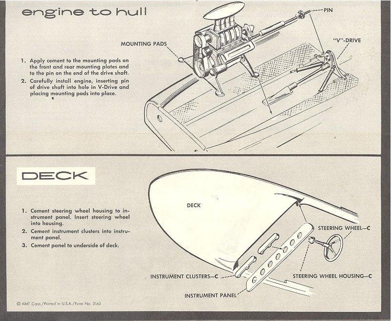 AMT Rayson Craft HULL Ski-Drag Boat w/trailer #2163-149 album | DRASTIC ...