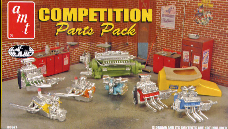 Photo: Competition Parts Pack Box 4 | AMT Competition Parts Pack ...