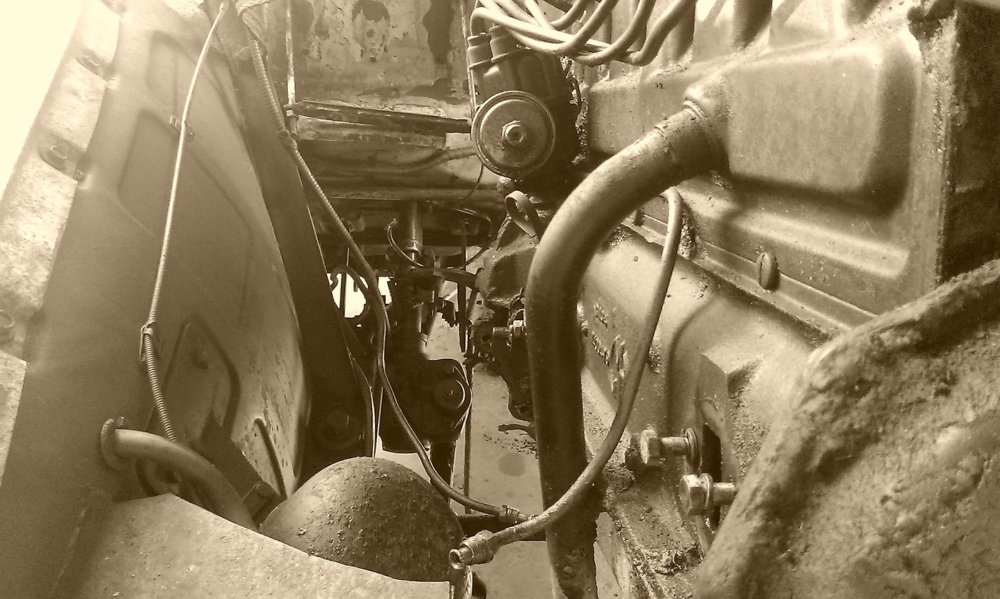 FJ HOLDEN STANDARD WAGGOTT 132 GREY ENGINE & TRANSMISSION. PETER ...