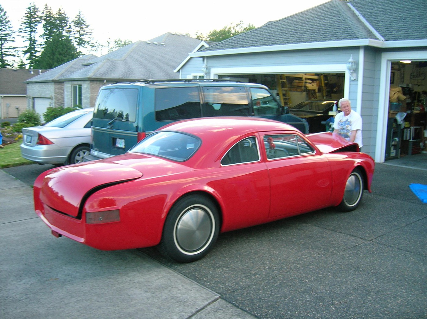 Photo: Picture 667 | Sectioned-Chopped 1950 Ford Coupe album | Rik ...