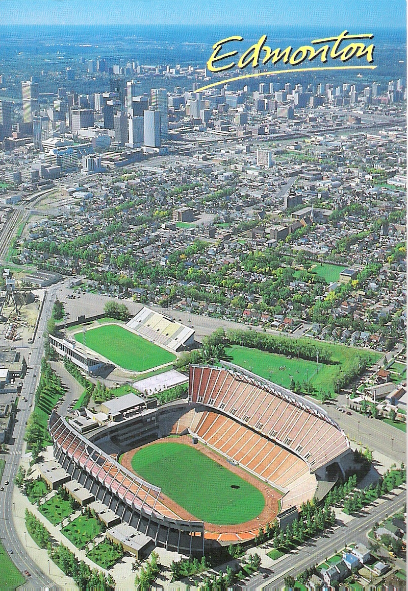 Commonwealth Stadium Aerial