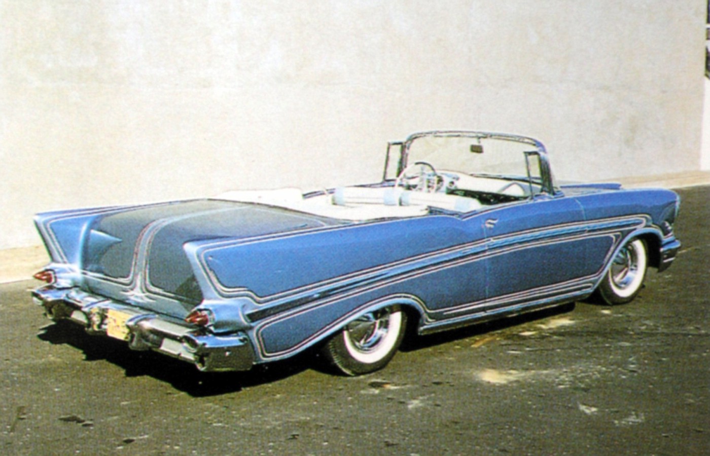 Photo: 57ChevyBlueConvertible | 50's - 60's built 57 Chevy Customs ...