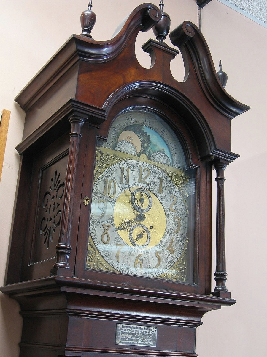 Photo: CROMWELL - BELDEN PUBLIC LIBRARY - ZEBULON CROCKER CLOCK.jpg ...