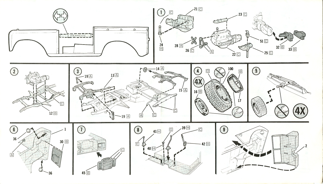 MONOGRAM Land Rover #2279 album | DRASTIC PLASTICS MODEL CAR CLUB ...