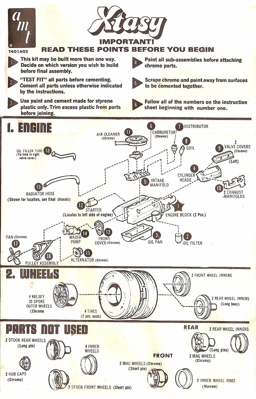 Photo: 1 | AMT Xtasy Chevy Custom Van #T401 album | DRASTIC PLASTICS ...