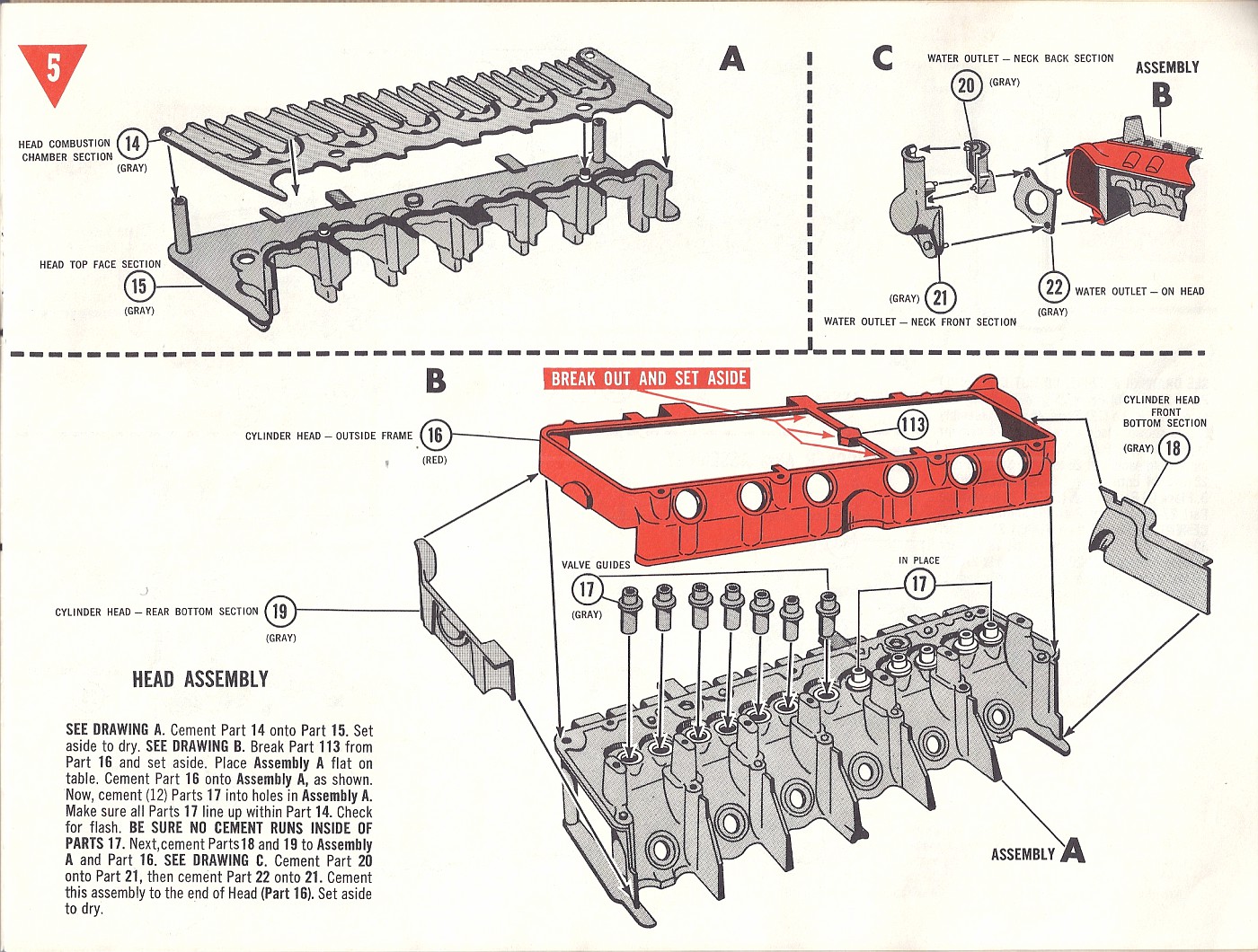 Photo: slant6page4 | REVELL Chrysler Slant 6 Motorized engine #H-1553 ...