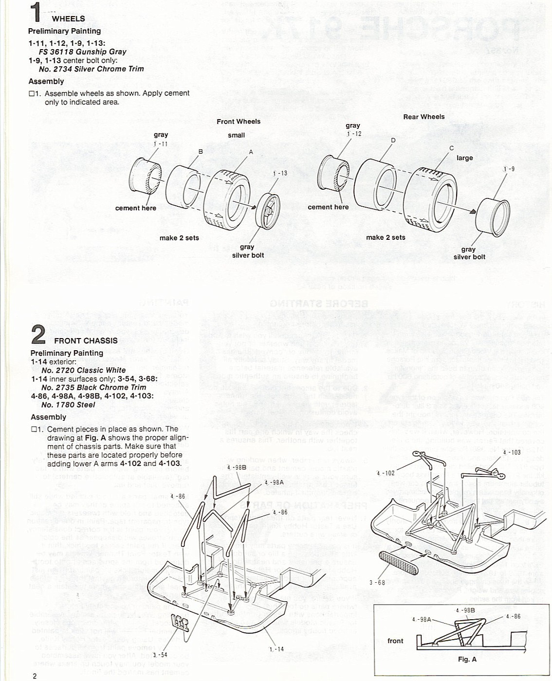 Photo: p9b | TESTORS Porsche 917K #397 album | DRASTIC PLASTICS MODEL ...