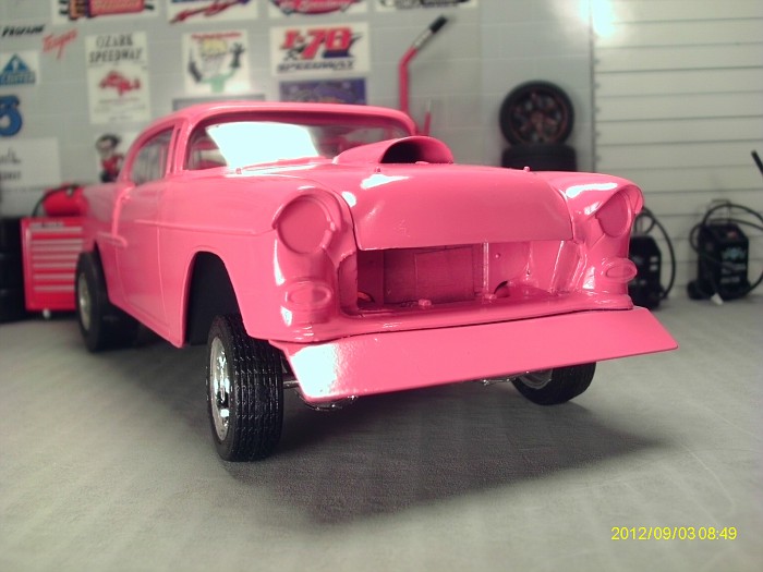 Photo: Monogram #2211 1955 Chevy Street Machine (19) | Monogram 1955 ...