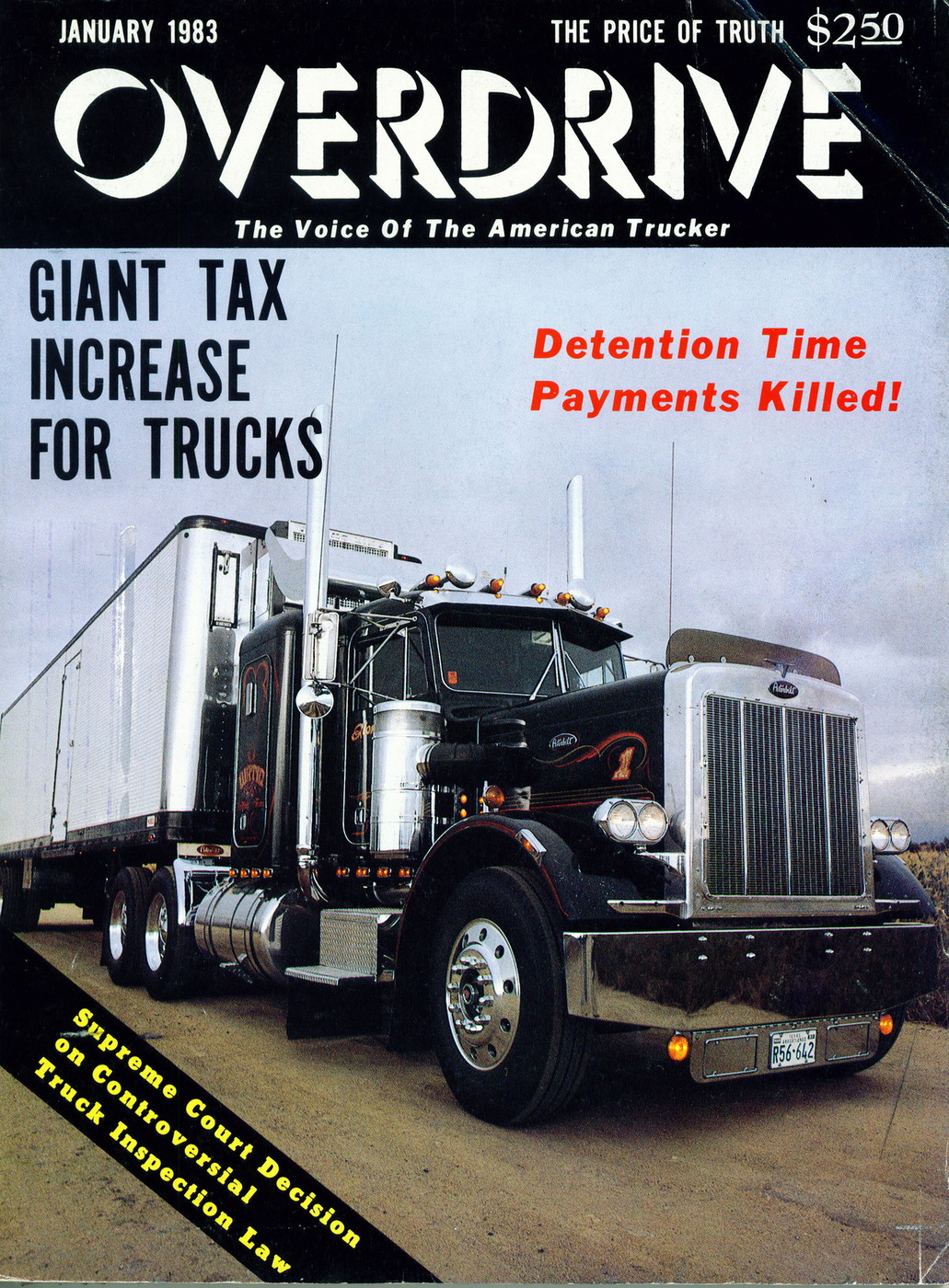 01 Overdrive Magazine January 1983 album | Dutch Model Truck Club ...
