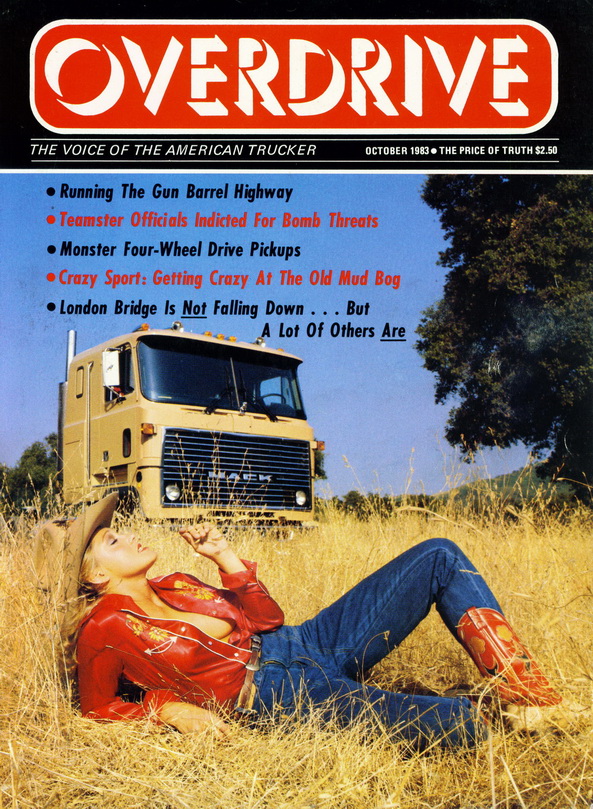 Photo: 01 October 1983 Front Cover | 10 Overdrive Magazine Oktober 1983 ...