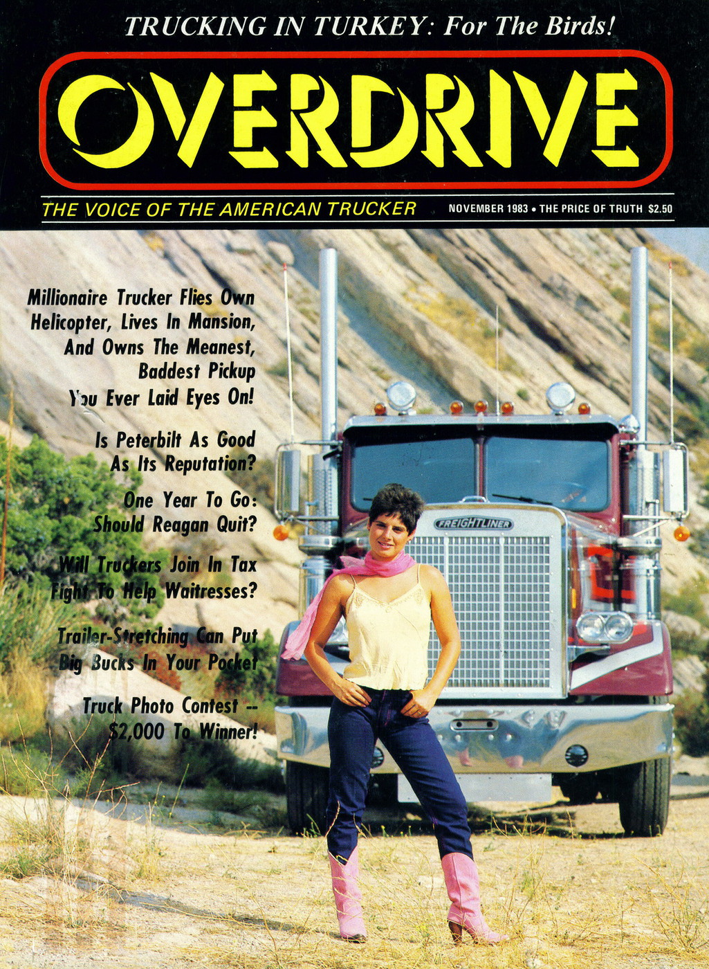 Photo: 01 November 1983 Front Cover | 11 Overdrive Magazine November ...