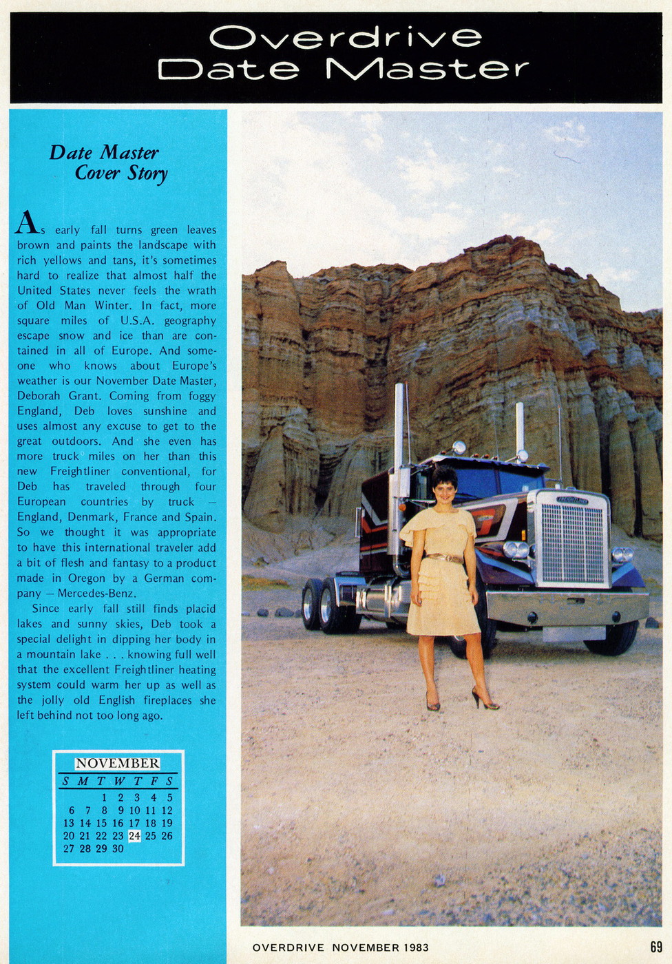 11 Overdrive Magazine November 1983 album | Dutch Model Truck Club ...