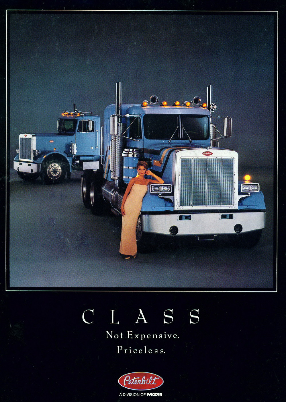 Photo: Peterbilt Ad Back Cover for Feb, | 02 Overdrive Magazine ...