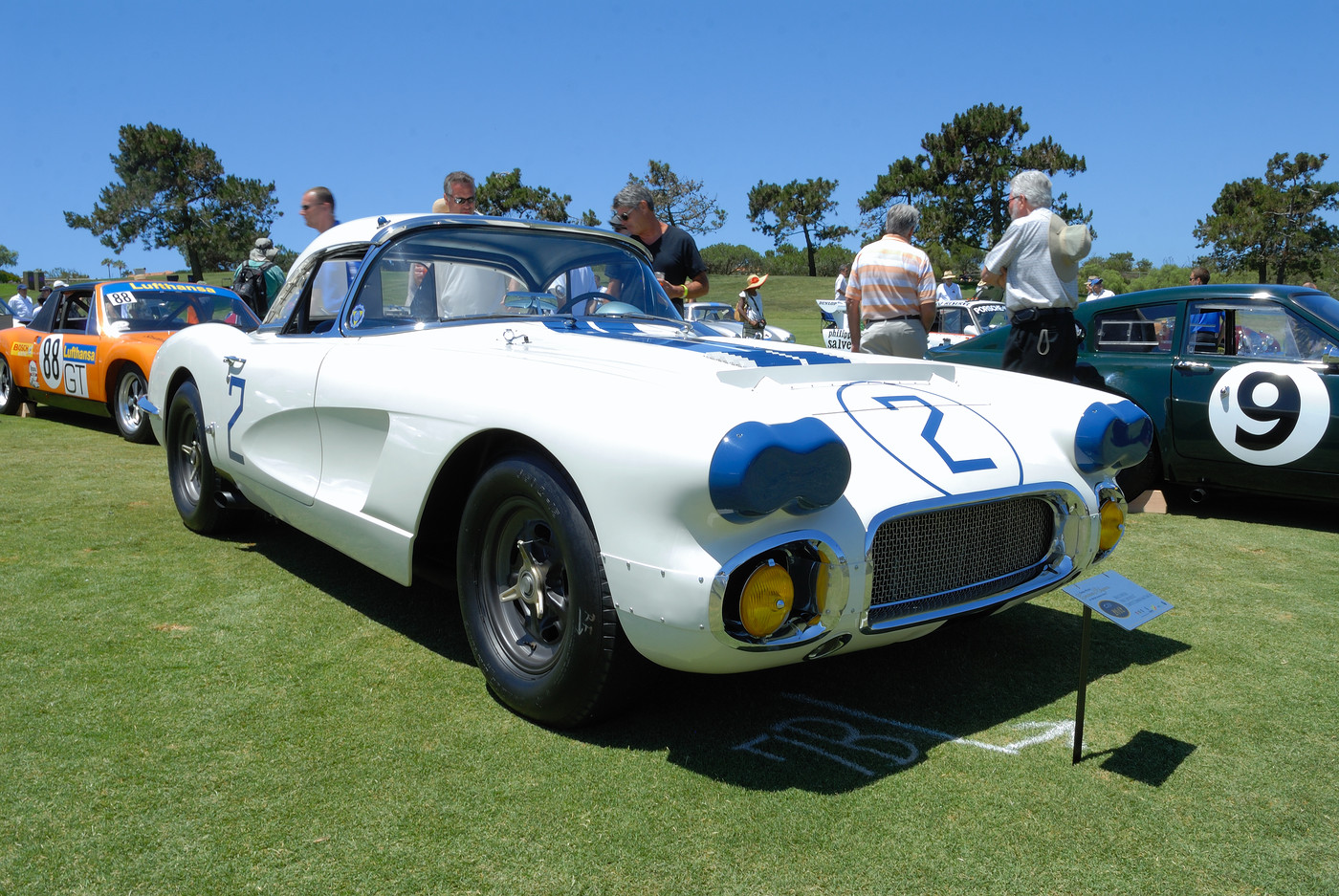 Photo: 1960 Chevrolet Corvette Cunningham Team carowned by Bruce Meyer ...