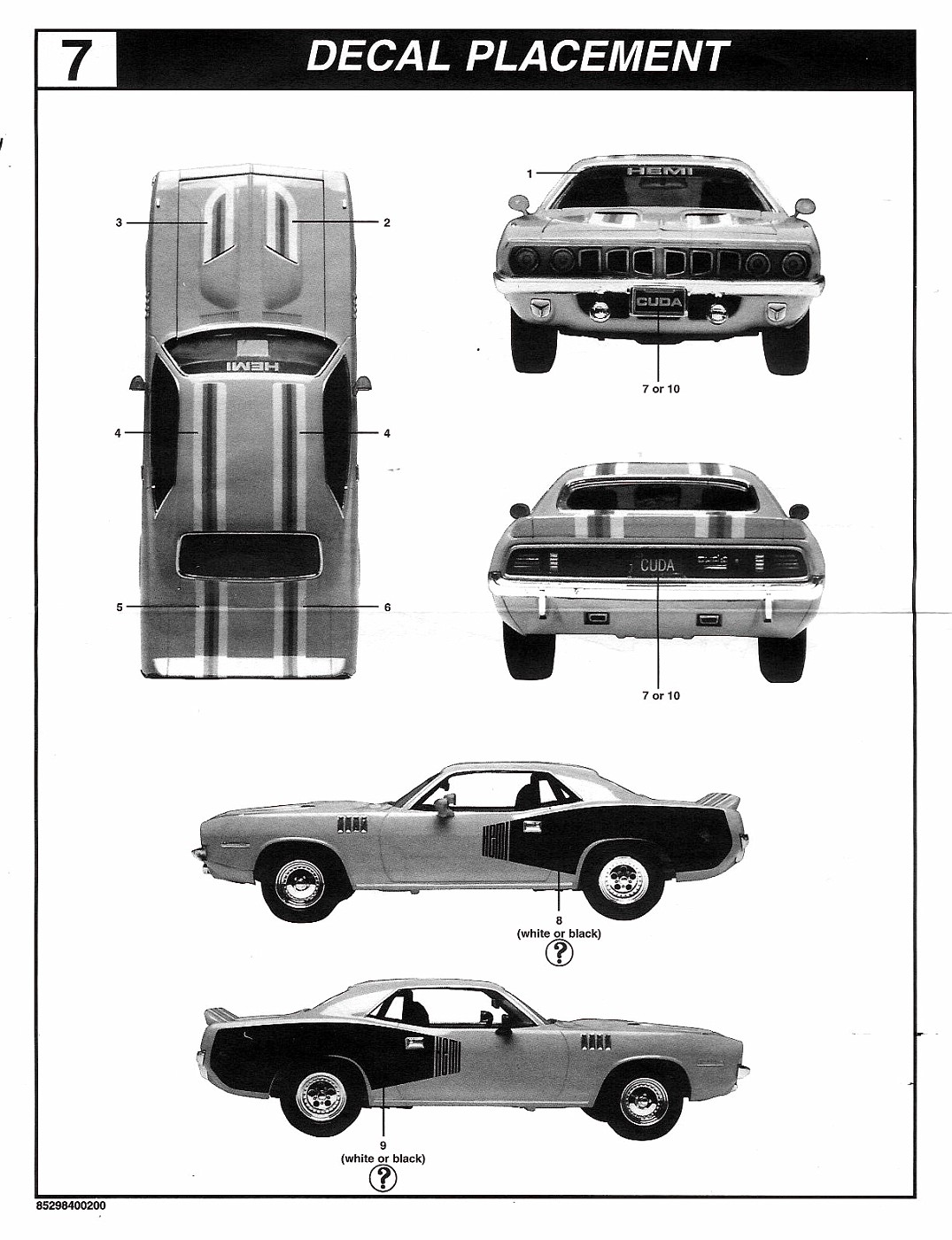 Photo: Revell '71 Cuda Street Machine page 8 | REVELL '71 Hemi Cuda ...