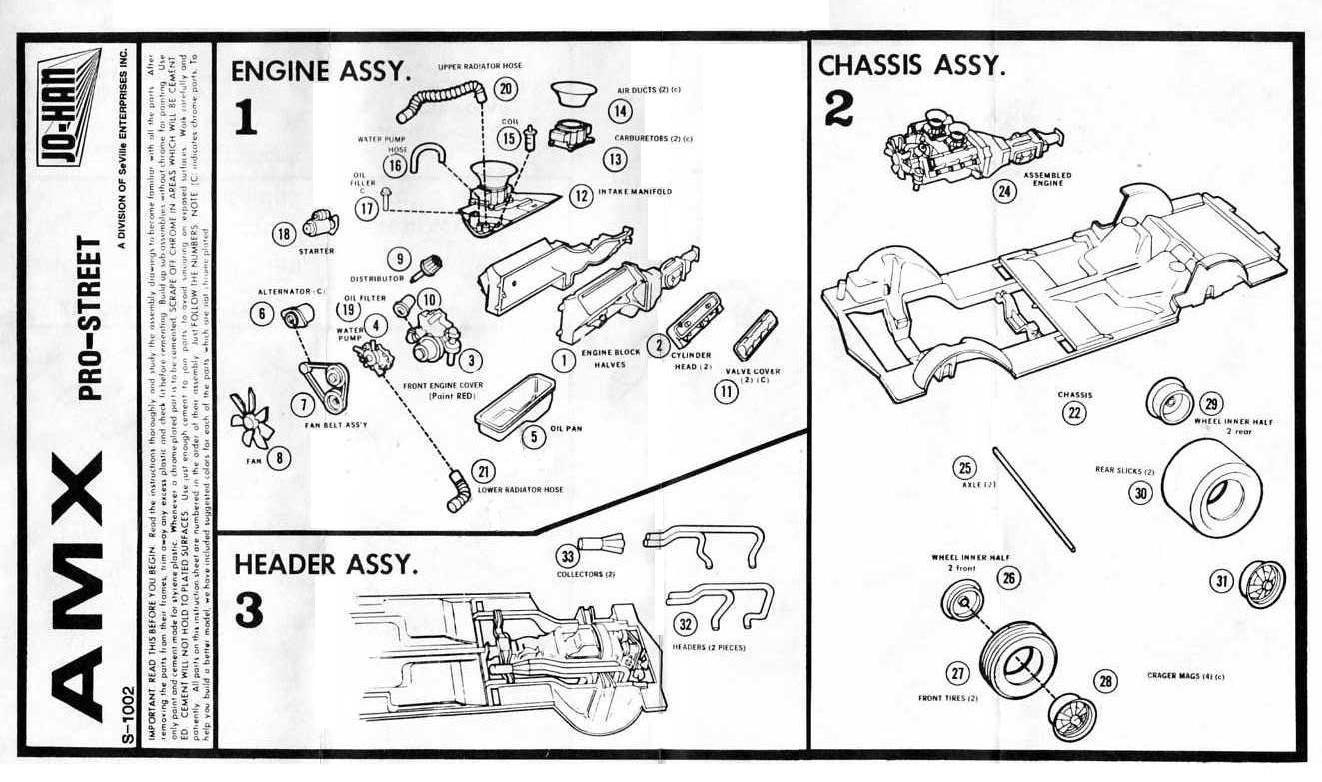 Photo: 1968 AMC AMX Pro Street 005 | JOHAN Pro Street AMX #S-1002 album ...