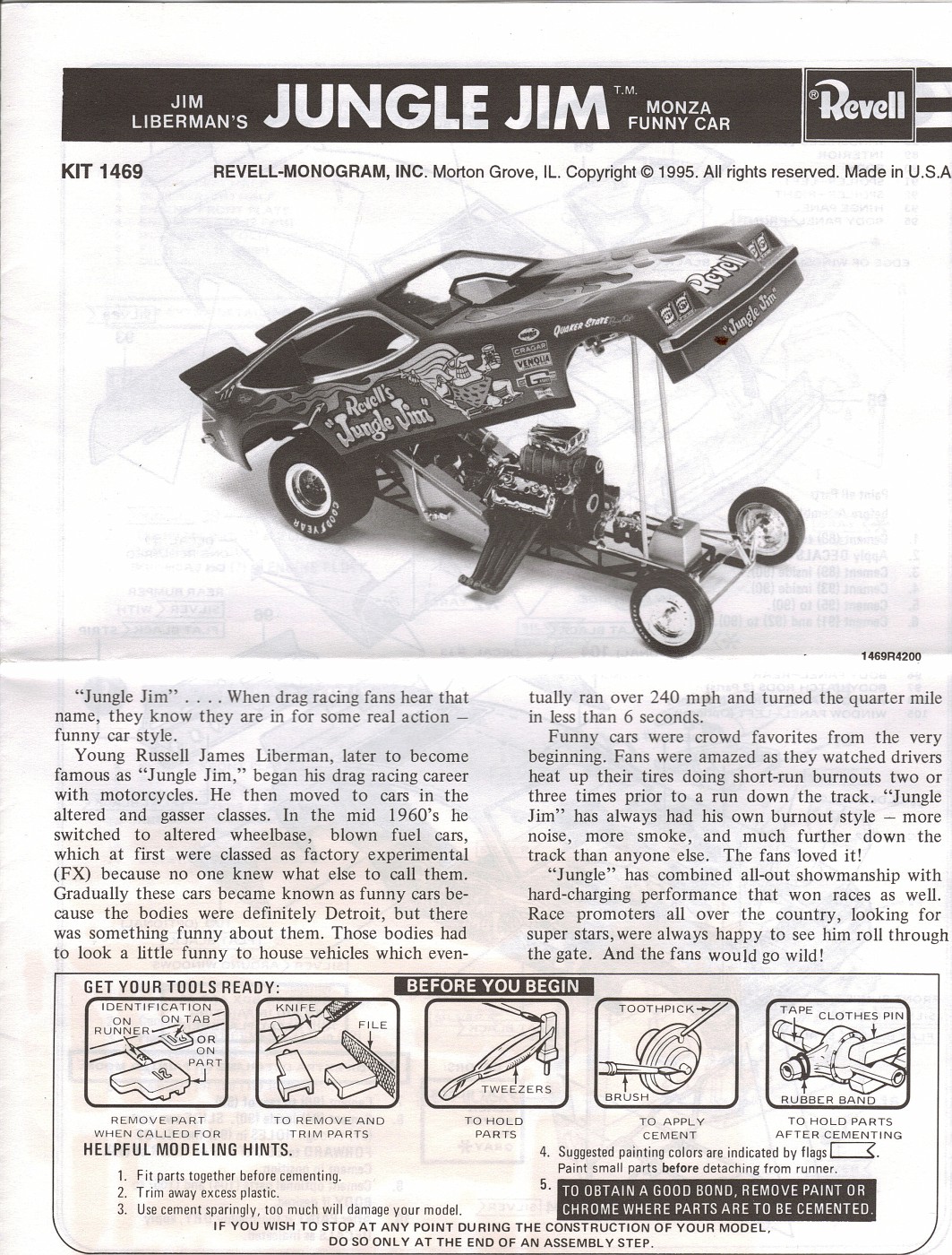 Photo: jungle (4) | REVELL Jungle Jim Monza Funny Car Model King Issue ...