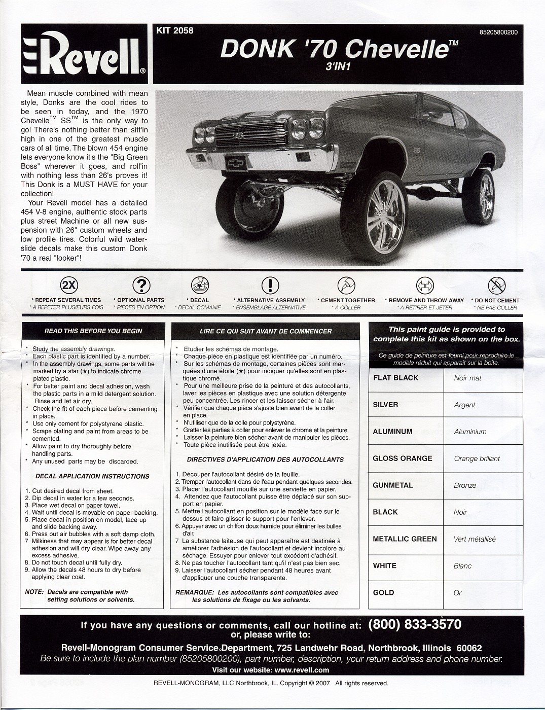 Photo: img786 | REVELL '70 Chevelle SS DONKS album | DRASTIC PLASTICS ...