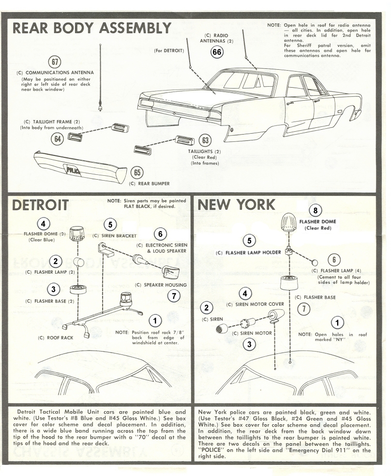 Photo: 68-1300 3ins | JOHAN Plymouth Fury Police Pursuit Vehicle # GC ...