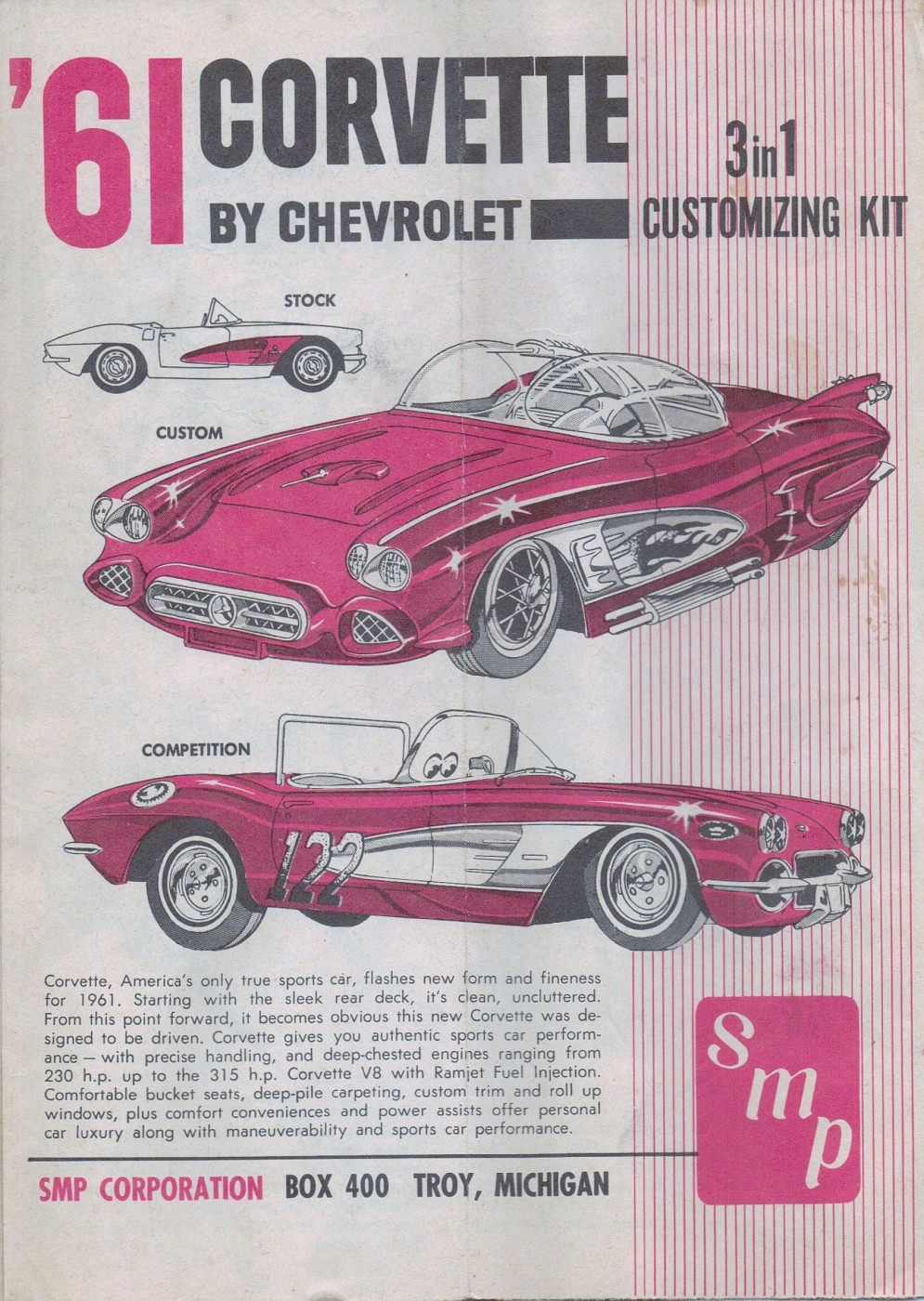 Photo: File1 | SMP 1961 Convertible Customizing Corvette #K-911 album ...