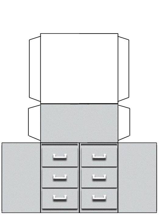 Photo: Short Filing Cabinet | Scale Boxes & Signs album | K&R Kustoms ... Photo: Short Filing Cabinet | Scale Boxes & Signs album | K&R Kustoms ...