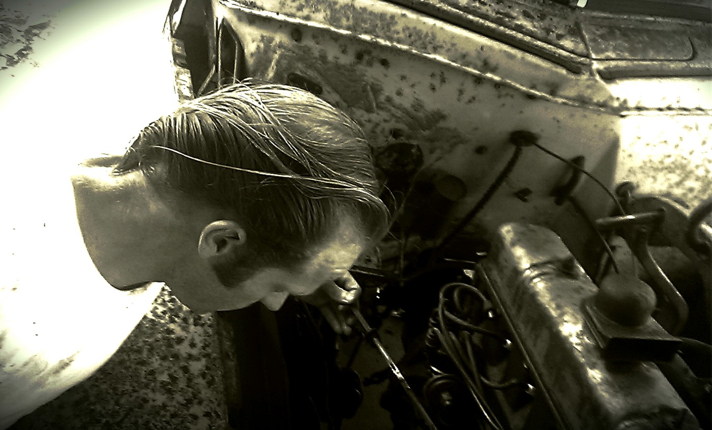 FJ HOLDEN STANDARD WAGGOTT 132 GREY ENGINE & TRANSMISSION. PETER ...