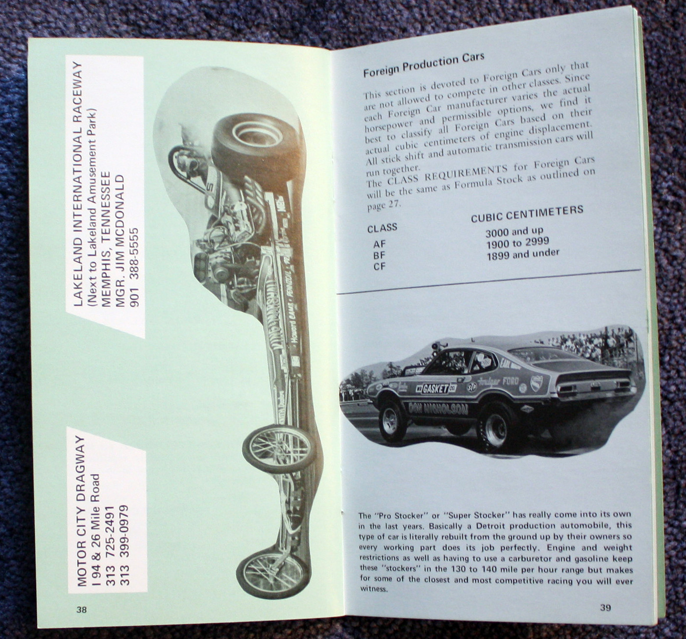 Photo: 1971 United Hot Rod Association Drag Racing Guide (4) | DRAG ...