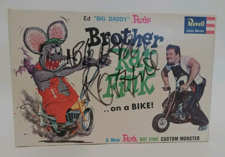Photo: ED "BIG DADDY" ROTH'S "BROTHER RAT FINK"...ON A BIKE | THE ROTH ...