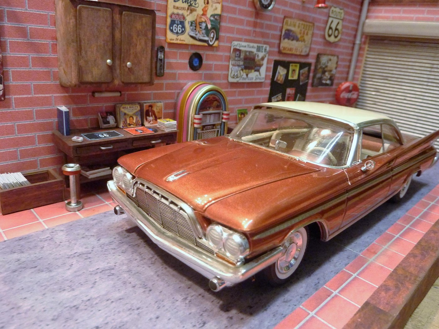 Photo: garage route 66 (8).JPG | dioramas album | Djoe03 | Fotki.com ...