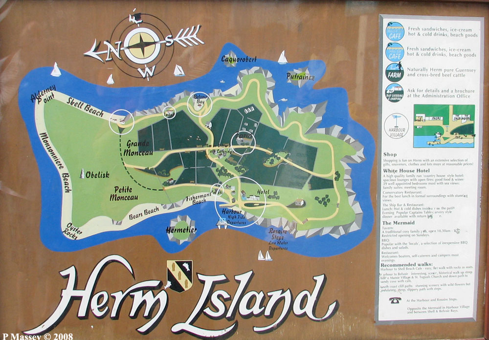 Photo: Herm Island Map | Herm Island album | Magwa | Fotki.com, photo ...