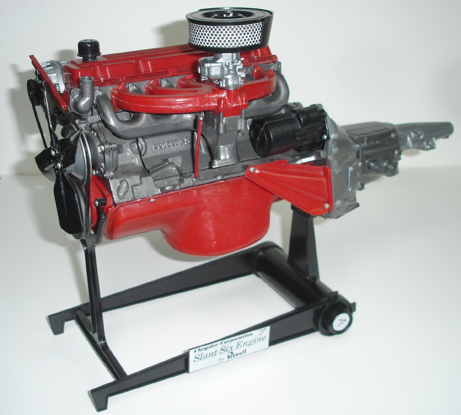 Photo: slant six left | REVELL Chrysler Slant 6 Motorized engine #H ...