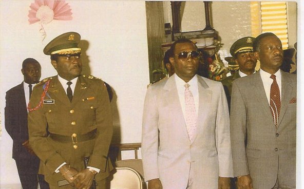 Photo: Col Dadompré., Col Acedius St. Louis, Col Oberne Azor, Gen ...