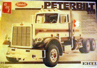 Photo: Peterbilt 359 Ertl | AMT Rigs and Trailers Box top only album ...