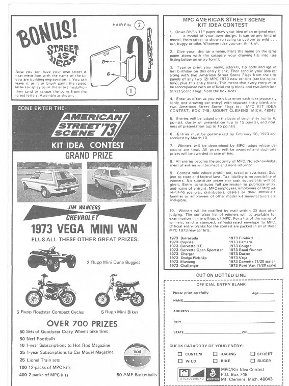 Photo: MPC1973Corvette1-20thm | MPC '73 Corvette 1/20 scale #7330 album ...