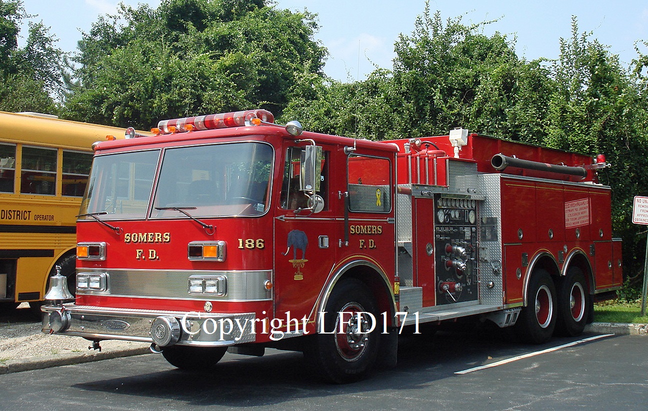 Photo: Engine 186 - RETIRED | Somers album | Westchester County Fire ...