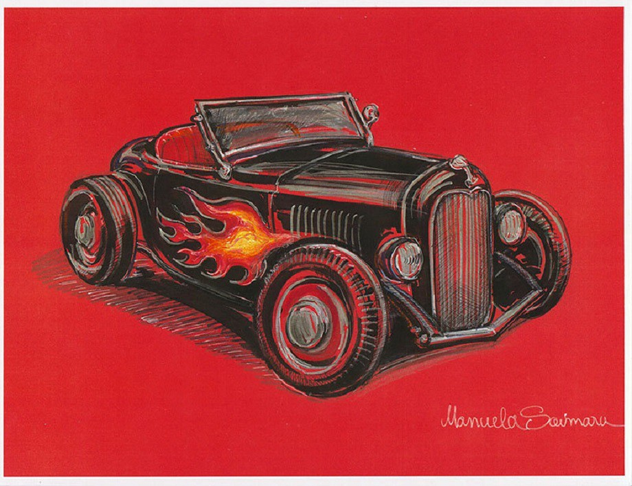 Photo: 1932 Ford Hot Rod Drawing (5) | DRAWINGS,ART WORK & CUT AWAYS II ...