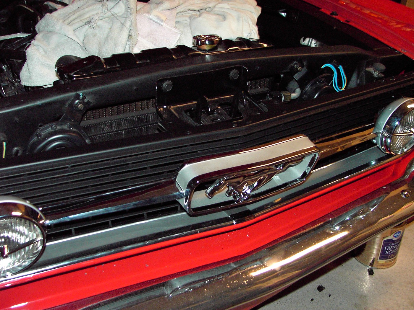 Photo: new GT grill 2 | 1966 Mustang GT restoration album | Dallas916 ...