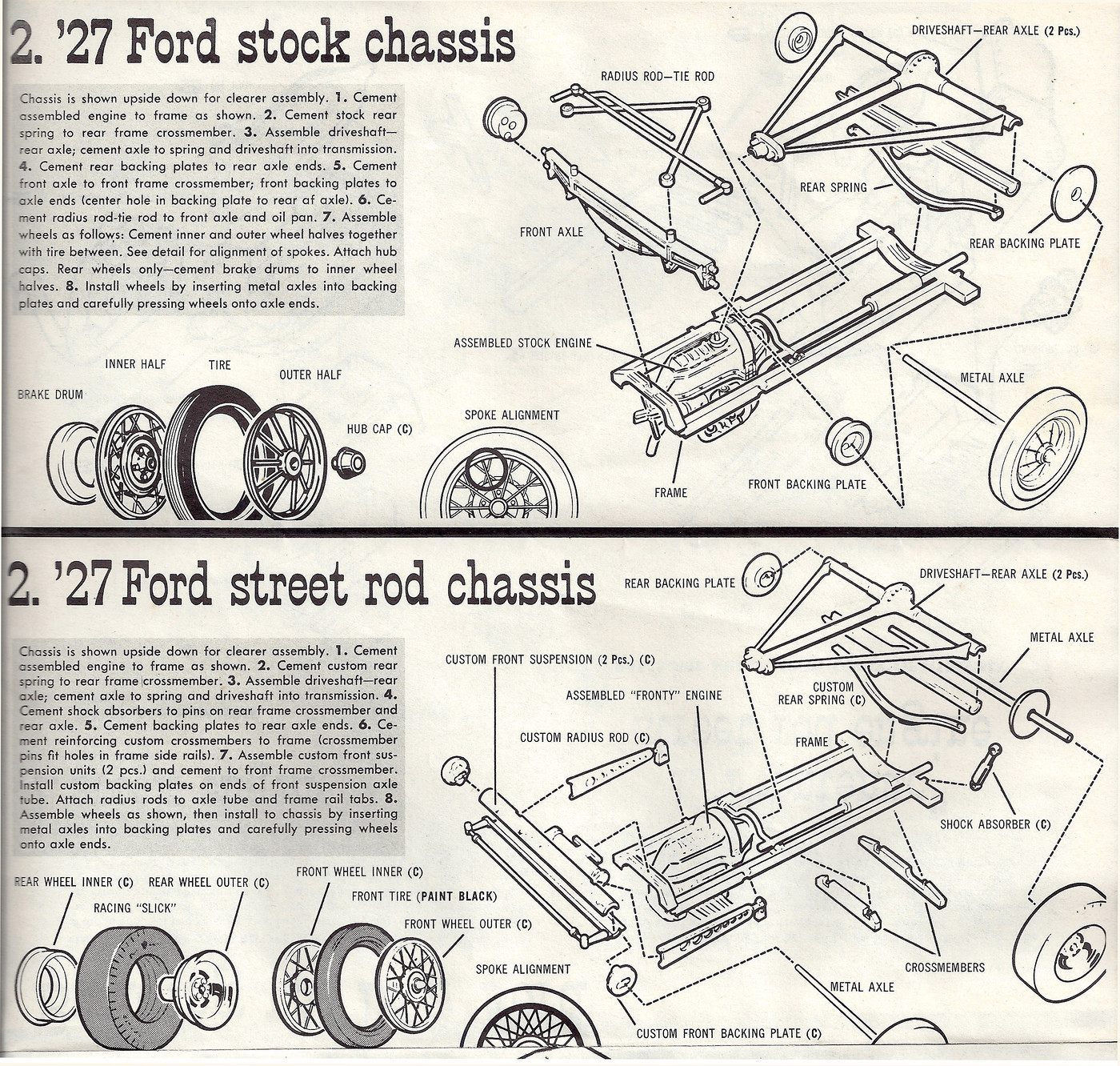 Photo: AMT 27 T - XR6 Pg 06 | AMT 1927 Ford Model T Touring / XR6 album ...